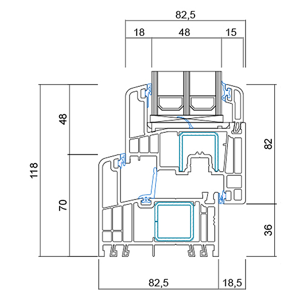 Fenster Technische Zeichnungen